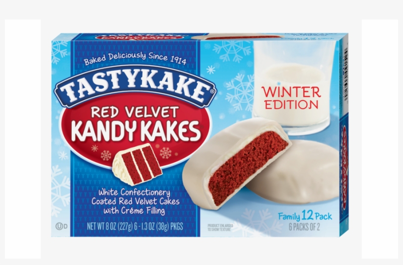 Tastykake Red Velvet Kandy Kakes - Free Transparent PNG Download - PNGkey