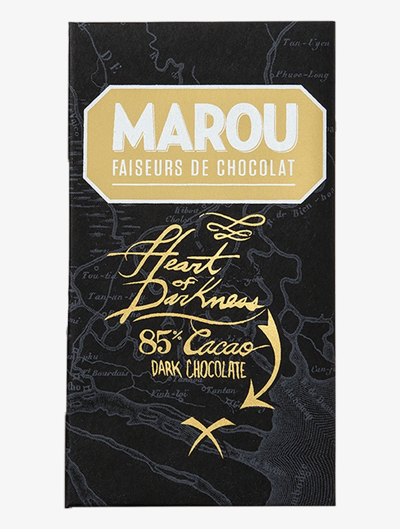 Heart Of Darkness - Marou Chocolat - Free Transparent PNG Download - PNGkey
