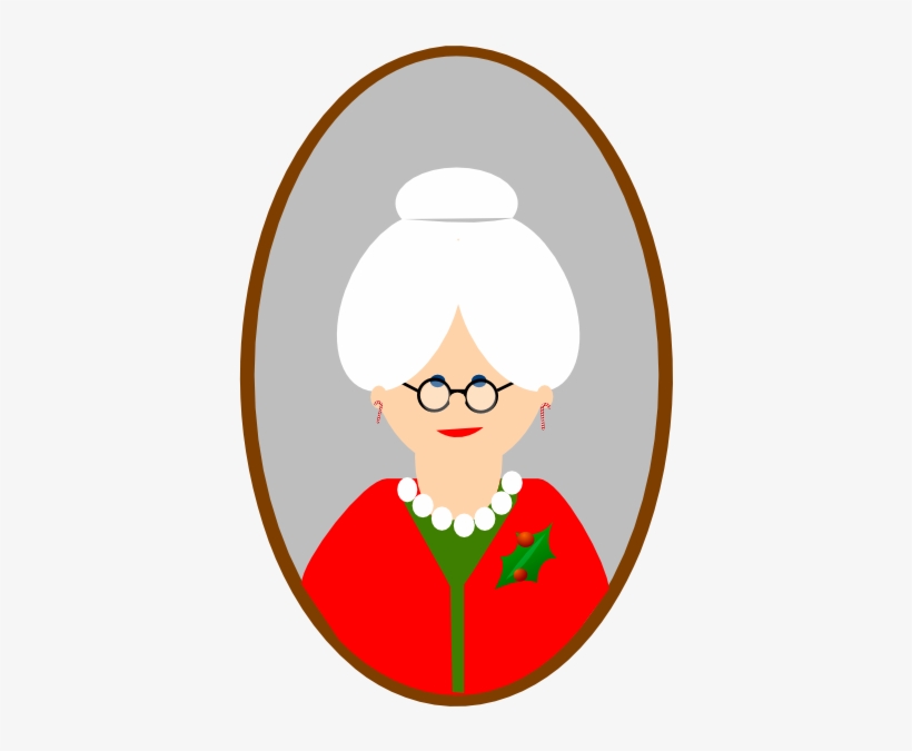 How To Set Use Mrs - Mrs Claus Cartoon Face - Free Transparent PNG ...
