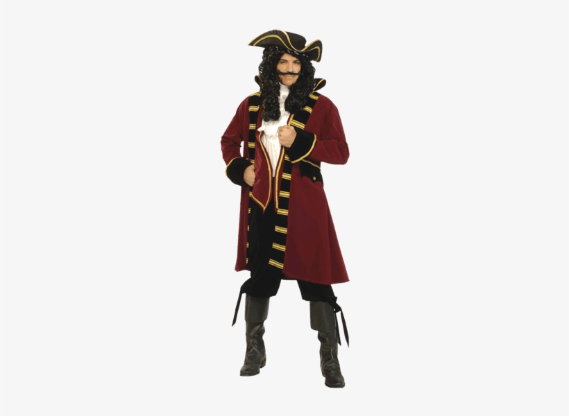 Traditional Men's Pirate Captain Costume - Costume Pirate - Free ...