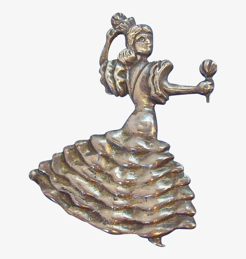 Spanish Senorita Flamenco Dancer With Maracas Sterling - Dance - Free ...
