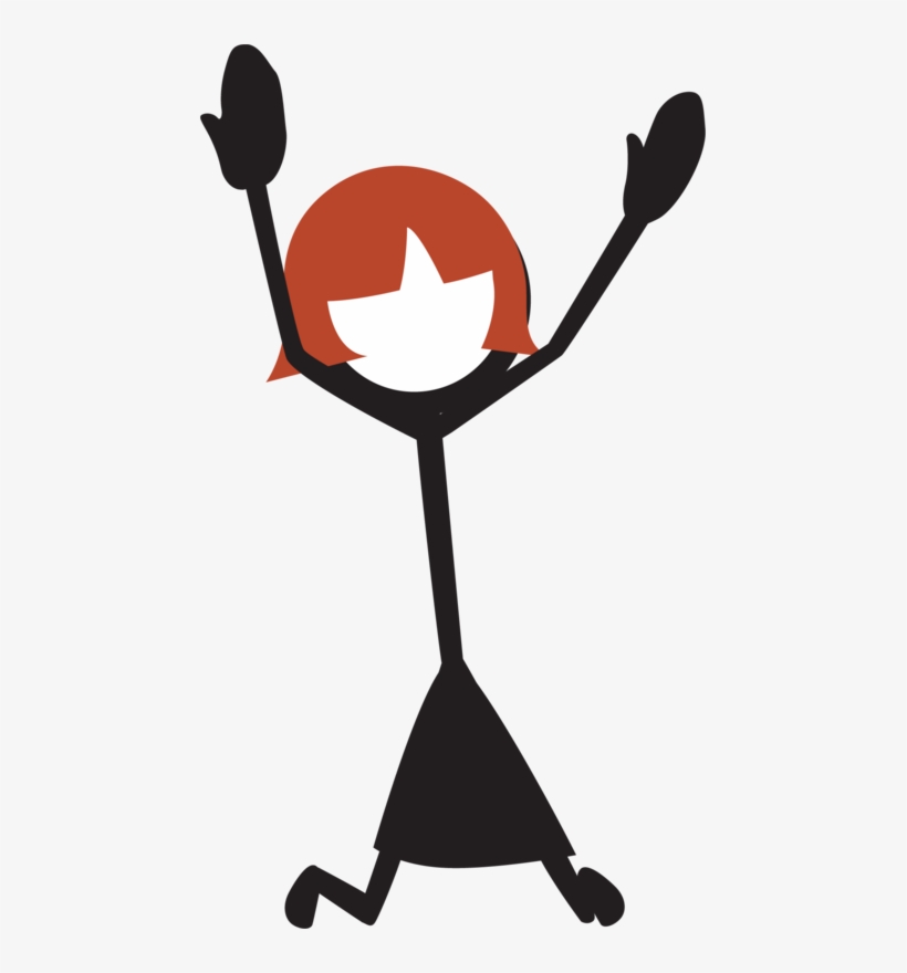 7266 Stick Figures Woman2 1 Web - Stick Woman Png - Free Transparent ...