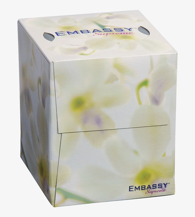 Embassy® Supreme Facial Tissue - Facial Tissue - Free Transparent PNG ...
