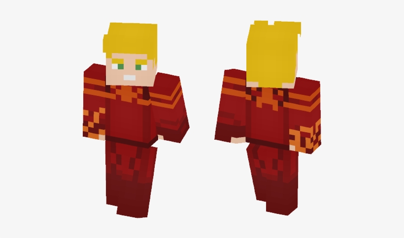 Human Torch (marvel) - Lil Uzi Vert Minecraft Skin - Free Transparent ...