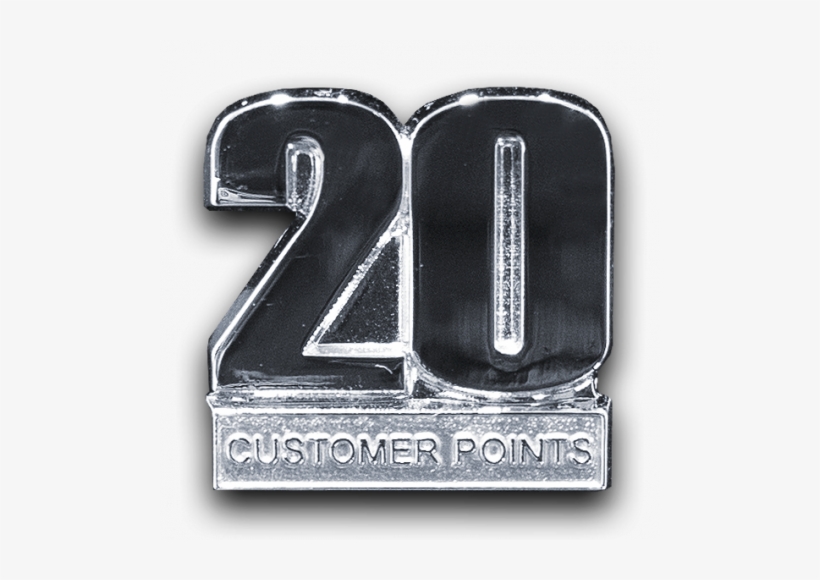 20 Customer Point Pin - 20 Customer Points Acn - Free Transparent PNG ...