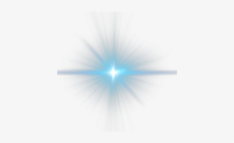 New Lens Flare Transparent Background Epic Blue Light - Light Glare ...