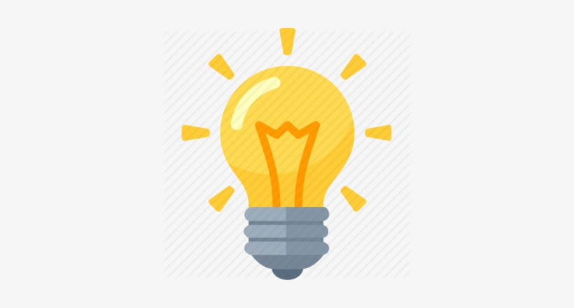 Idea Bulb Идея Лампочка - Transparent Background Light Bulb Png - Free ...