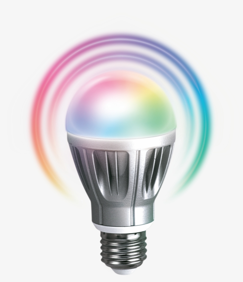 Light Bulb Png Transparent Download - Zipato Rgb Led Bulb Z-wave Led ...