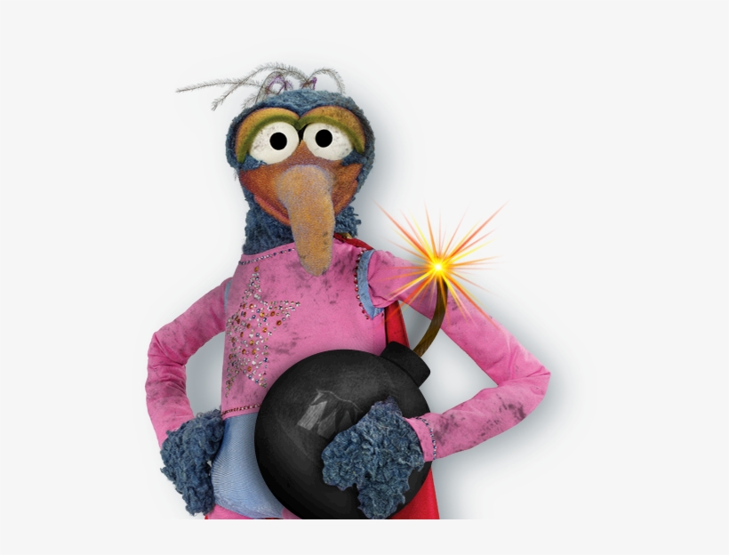 Source - - Muppets Gonzo Cardboard Cutout - Free Transparent PNG ...