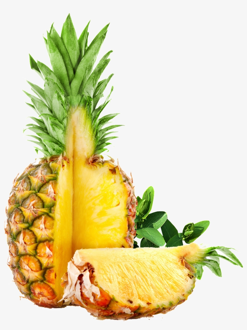 Realistic Color Pineapple Transparent Decorative - Pineapple Hd Png ...