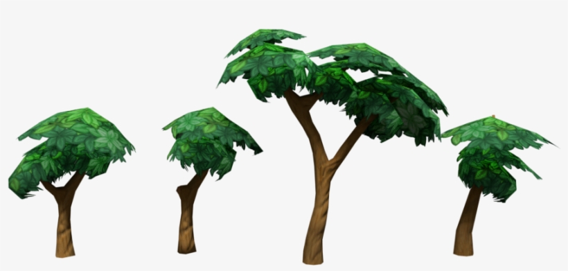 Low Poly Trees Set - Low Poly - Free Transparent PNG Download - PNGkey