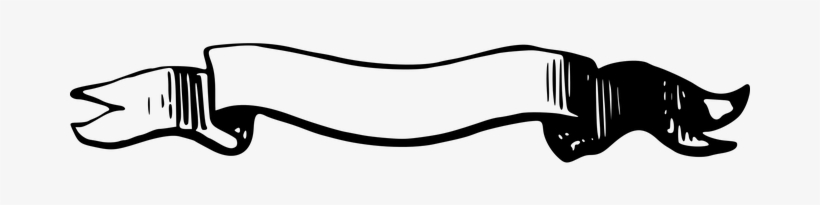 Banner Ribbon Sign Banner Banner Banner Ba - Ribbon Banner Black And ...