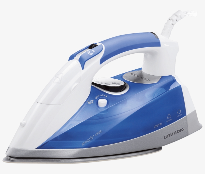 Steam Iron Grundig Si6450 Turquoise, White 2400 W - Free Transparent ...