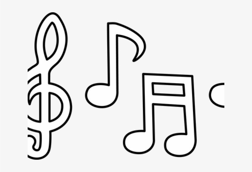 Music Notes Coloring Book - Free Transparent PNG Download - PNGkey