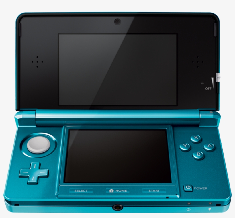 Nintendo 3ds - Nintendo Blue 3ds - Free Transparent PNG Download - PNGkey