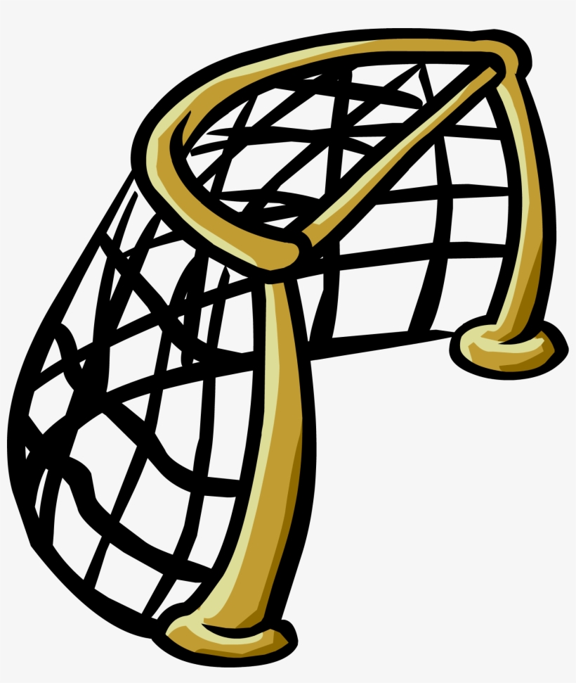 Hockey Net Sprite 001 - Club Penguin Puffle Negro - Free Transparent ...