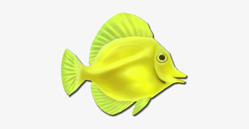 Fish 15 - Yellow Tang - Free Transparent PNG Download - PNGkey