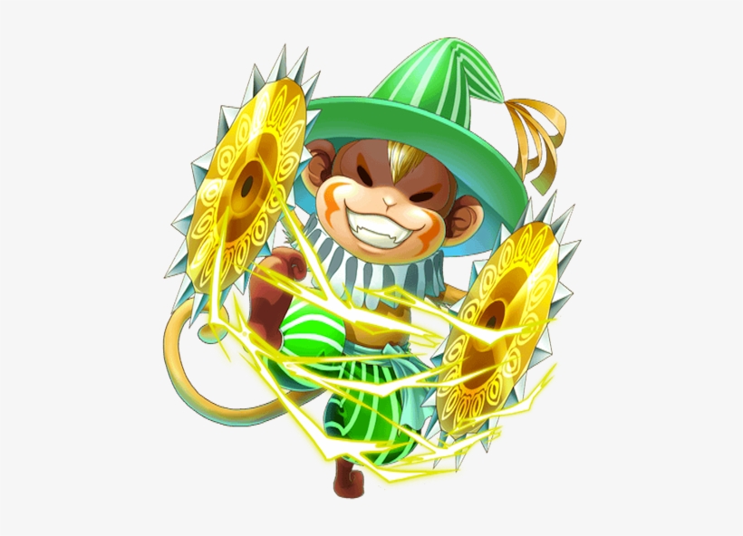 Bondo The Great Thunder Monkey Transparent - Cartoon - Free Transparent ...