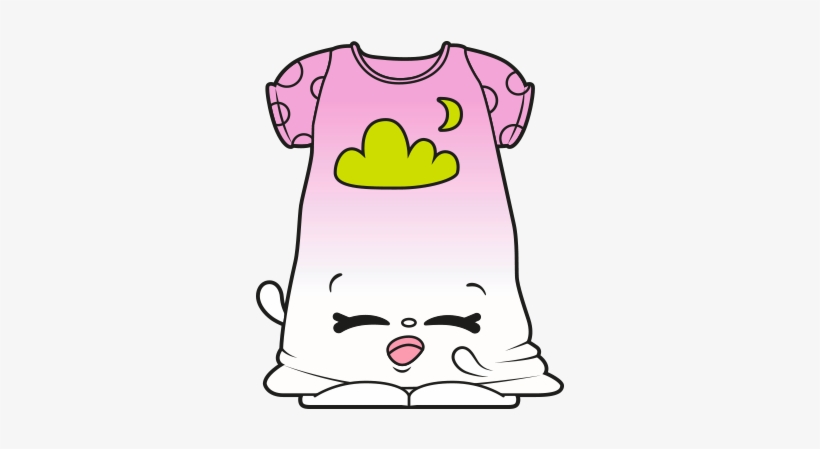 Good Night Gown Ct Art - Shopkins Sandy Shut Eye - Free Transparent PNG ...