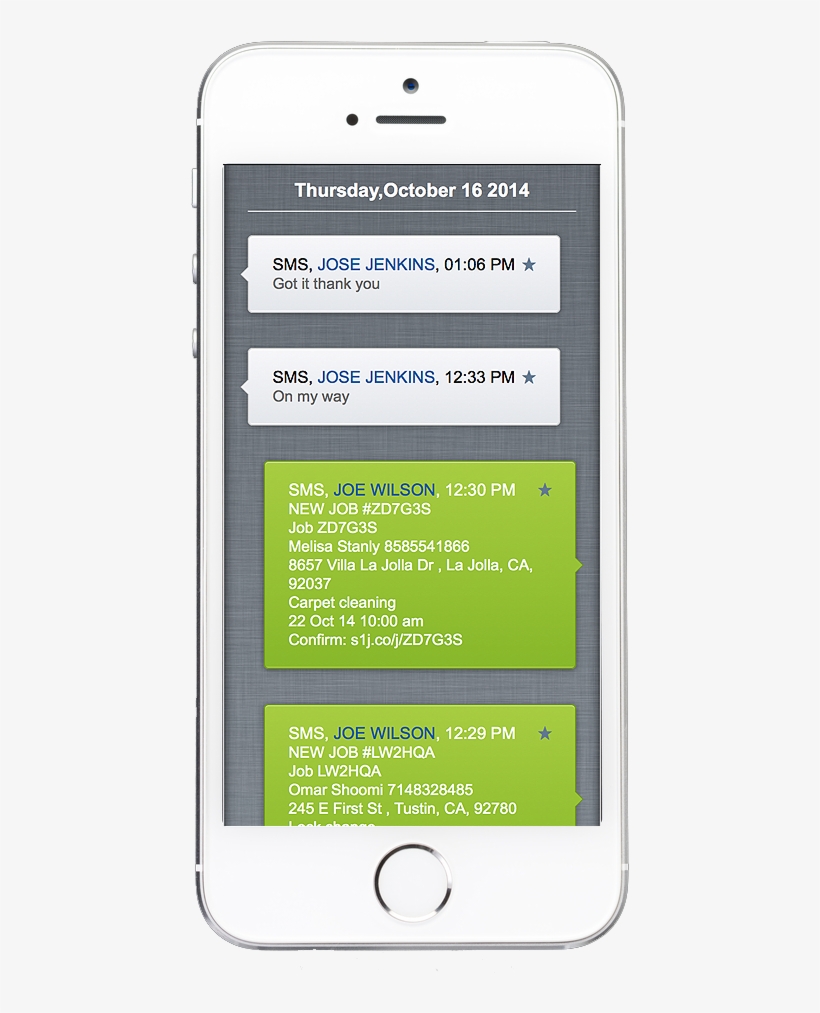 Design Your Job Sms Send A Job - Sms Format - Free Transparent PNG ...