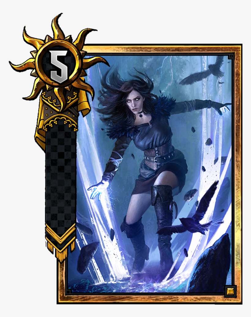 Yennefer - Enchantress - Yennefer Enchantress Gwent - Free Transparent ...