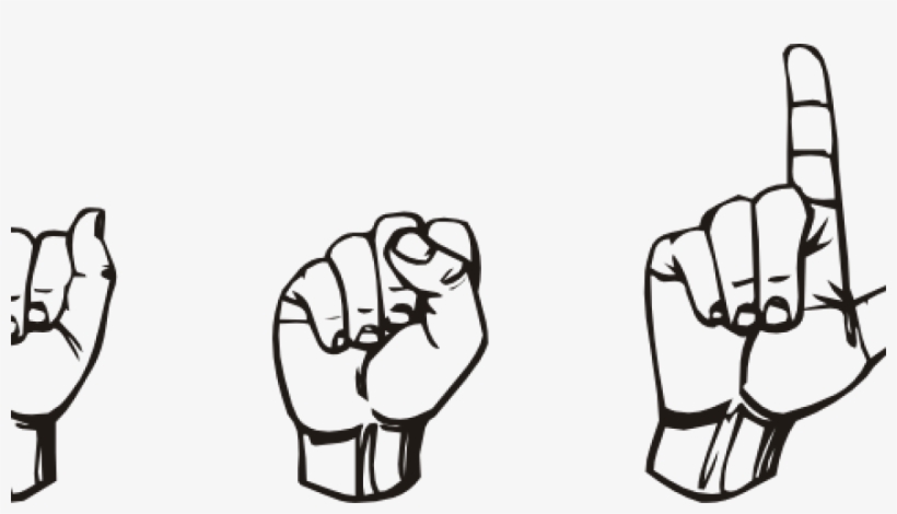 American Sign Language Hands - Free Transparent PNG Download - PNGkey