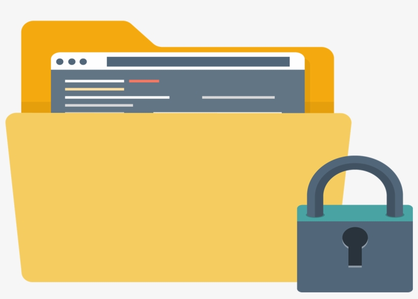 Lock Clipart Data Security - Data Protection Clipart - Free Transparent ...