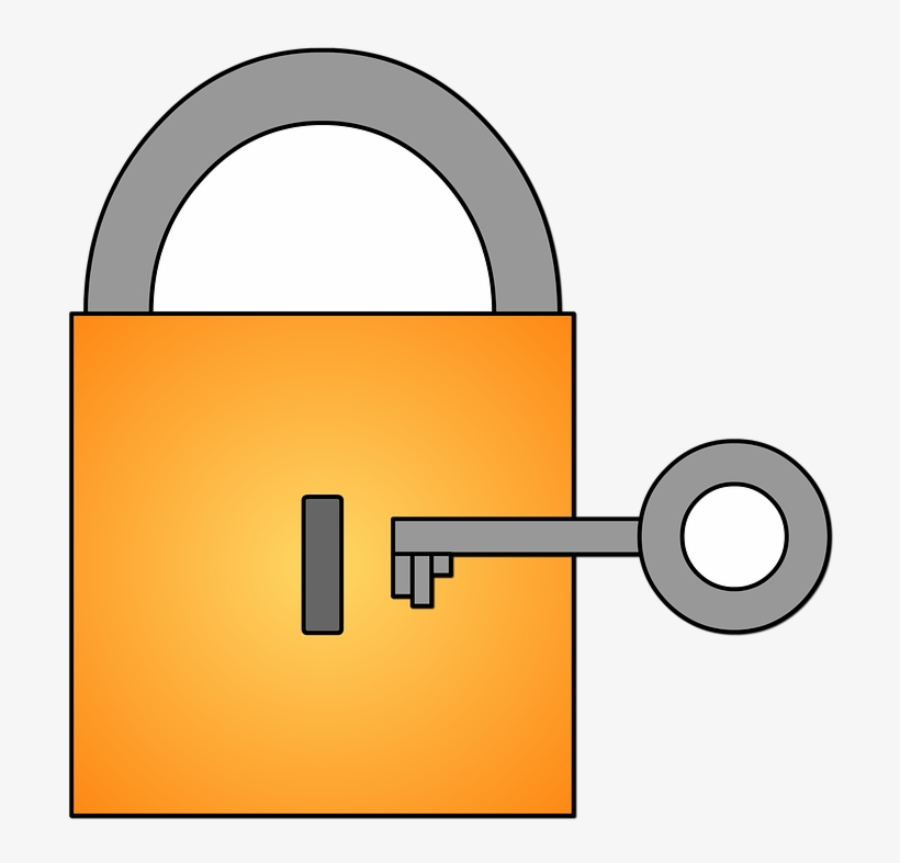 Padlock Key Seal - Slot En Sleutel Png - Free Transparent PNG Download ...