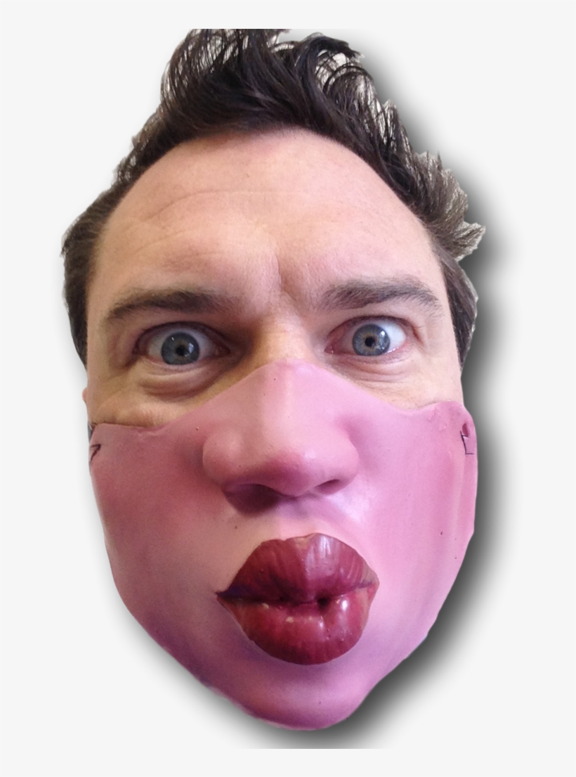 Funny Big Lips Mask | Lipstutorial.org
