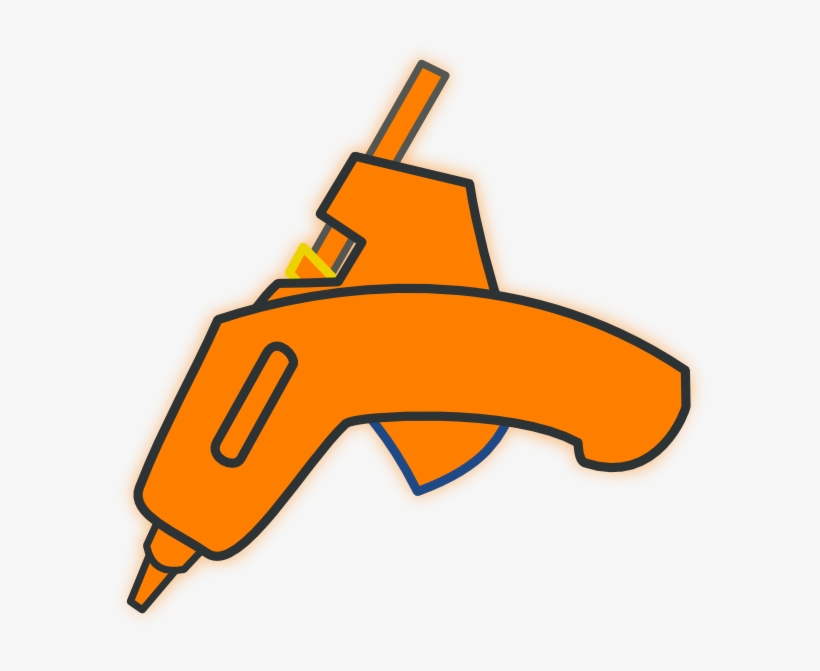 Hot Glue Gun Vector - Free Transparent PNG Download - PNGkey