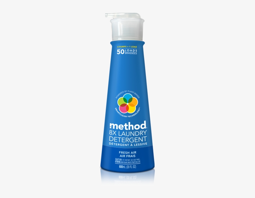 Method Free & Clear Laundry Detergent 50 Loads - Free Transparent PNG ...