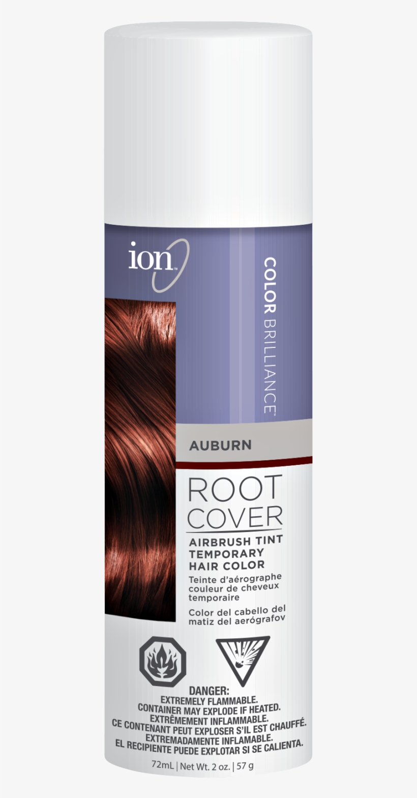 Black Root Cover Airbrush Tint 2 Oz. Ion Home. Professional - Free ...