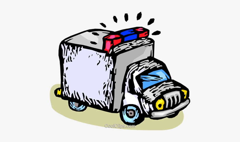 Police Paddy Wagon Royalty Free Vector Clip Art Illustration - Free ...