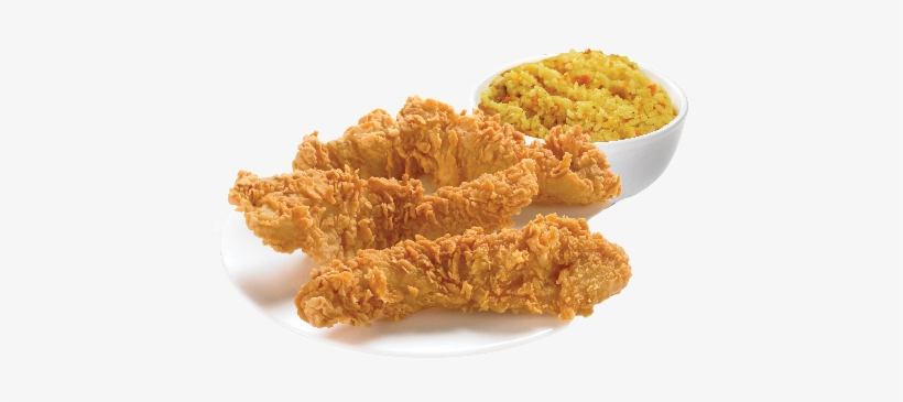 Tenders Sampler - Crispy Fried Chicken - Free Transparent PNG Download ...