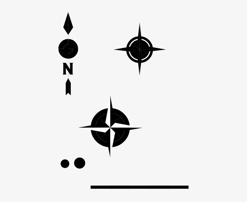 True North Map Symbol - Free Transparent PNG Download - PNGkey