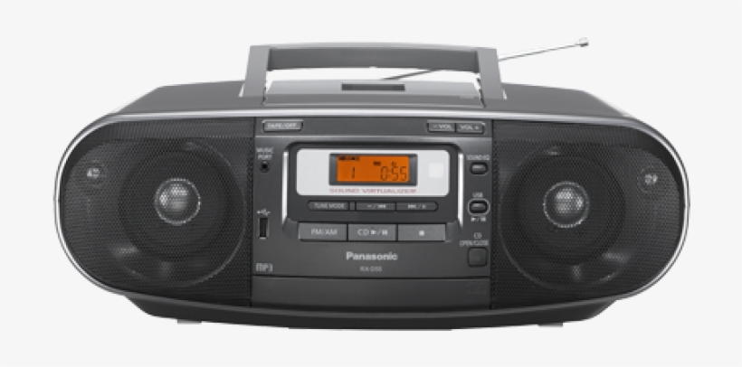 Panasonic Cd Radio Casette Recorder - Panasonic Rx D55 - Free ...