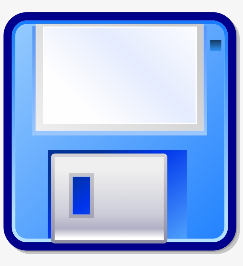 Save Icon Png Blue
