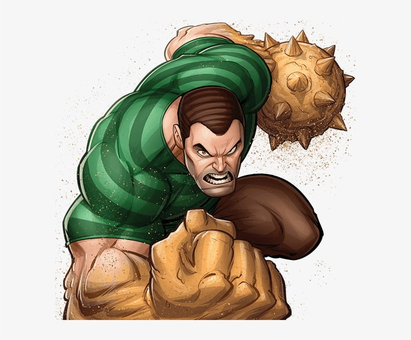 Png - Marvel's Spider Man Sandman - Free Transparent PNG Download - PNGkey