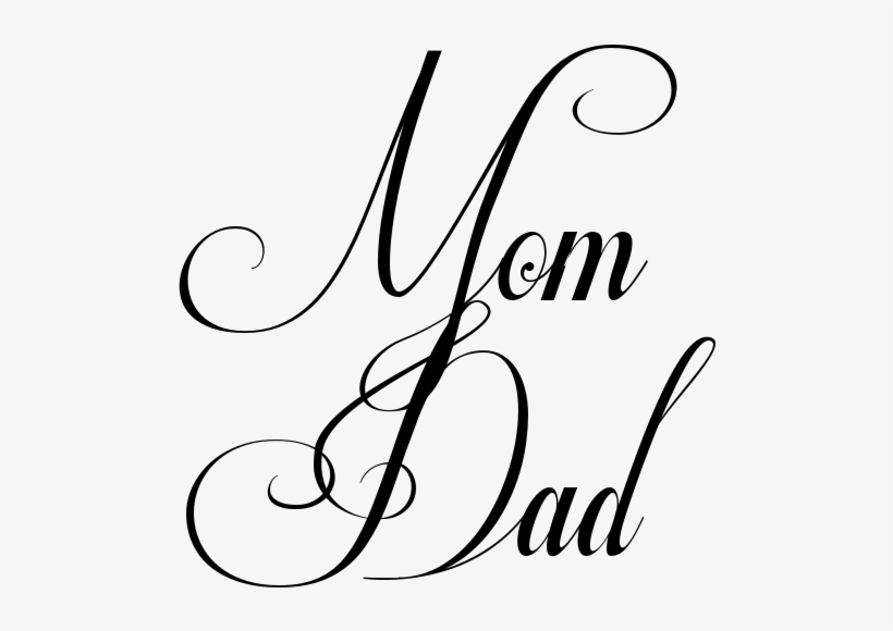 How To Write Mom And Dad In Cursive Marian What