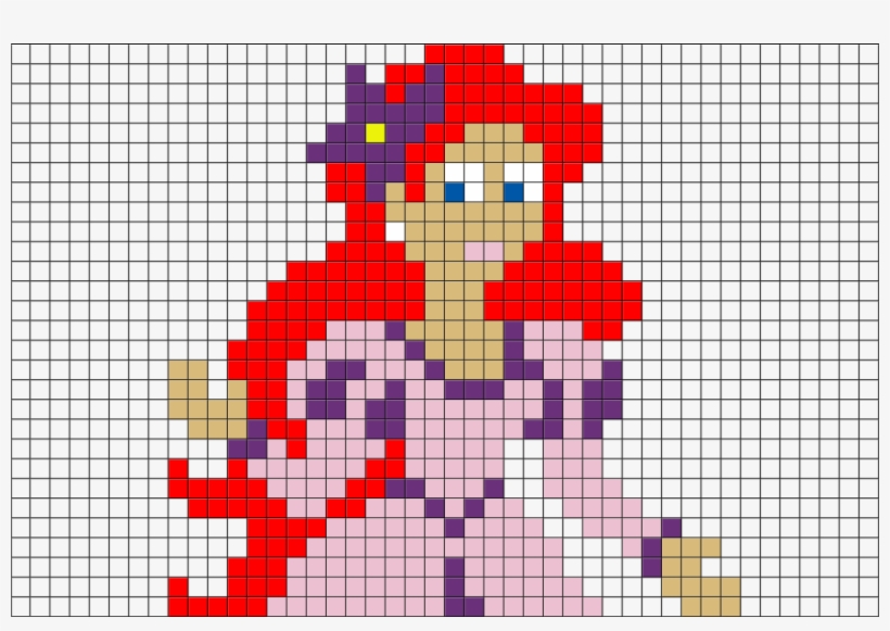 Pixel Art Ariel - Free Transparent PNG Download - PNGkey