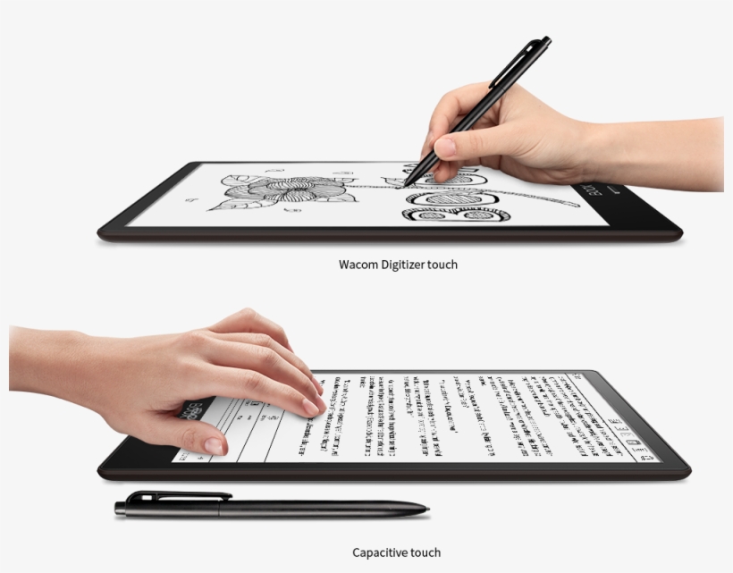 Writing With Wacom Stylus - Boox - Free Transparent PNG Download - PNGkey