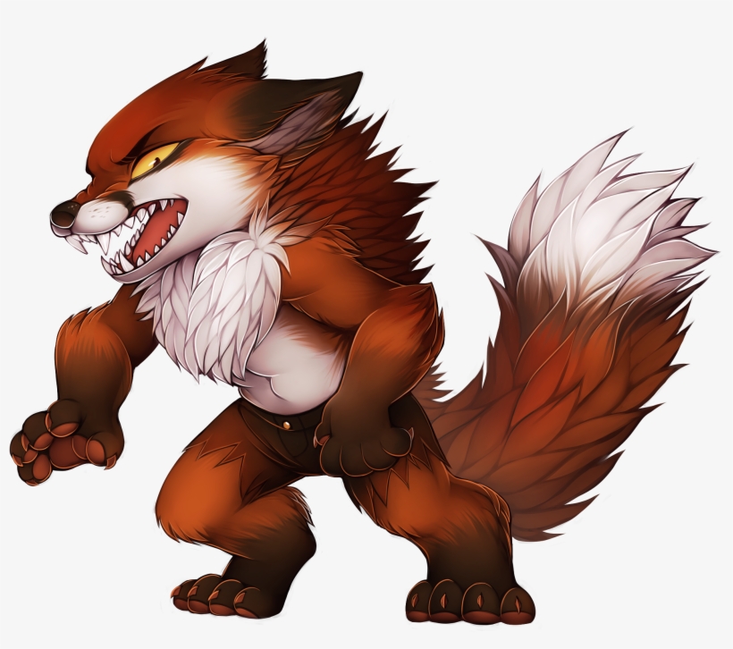 Were Fox - Furvilla Werefox - Free Transparent PNG Download - PNGkey