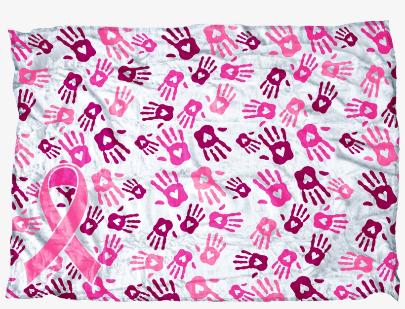 Breast Cancer Handprints - Breast Cancer - Free Transparent PNG ...
