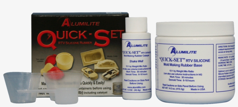 Quickset - - Alumilite Quick-set Mold Rubber Kit Mold-making Kit - Free ...