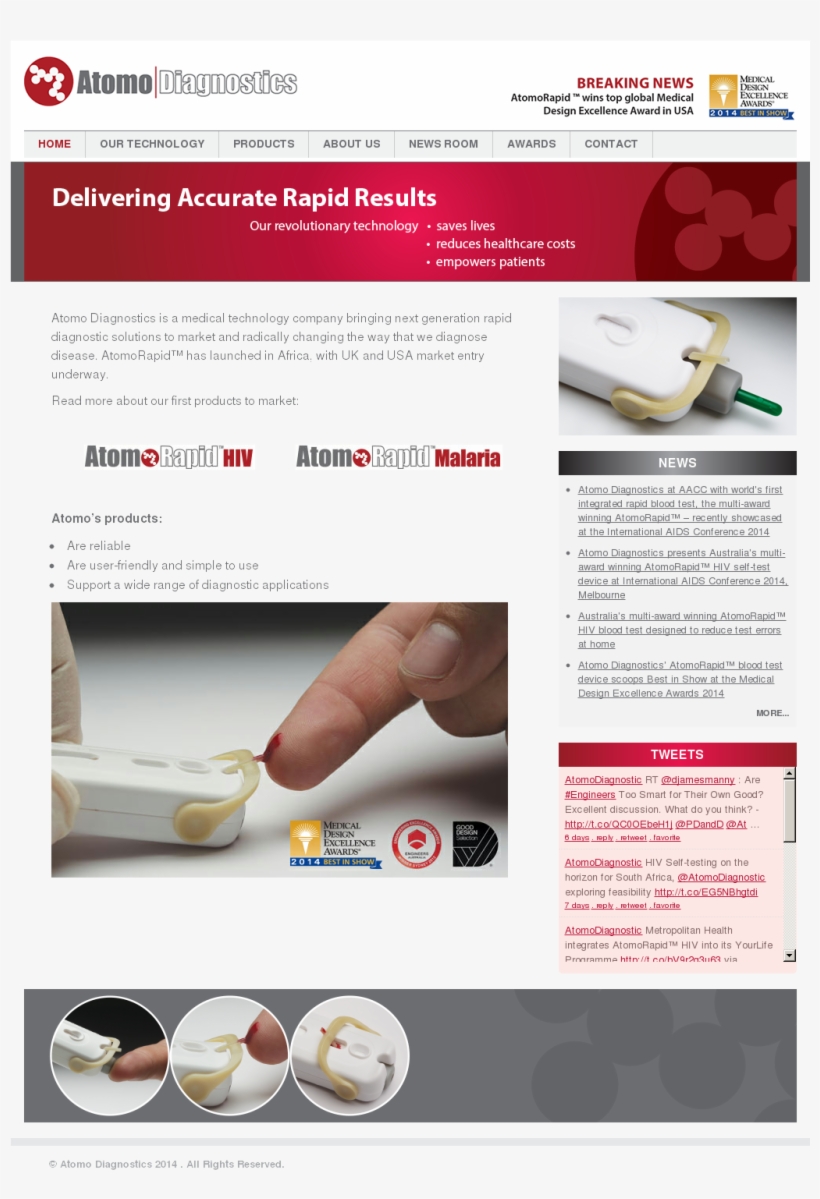 Atomo Diagnostics Competitors, Revenue And Employees - Brochure - Free Transparent PNG Download ...