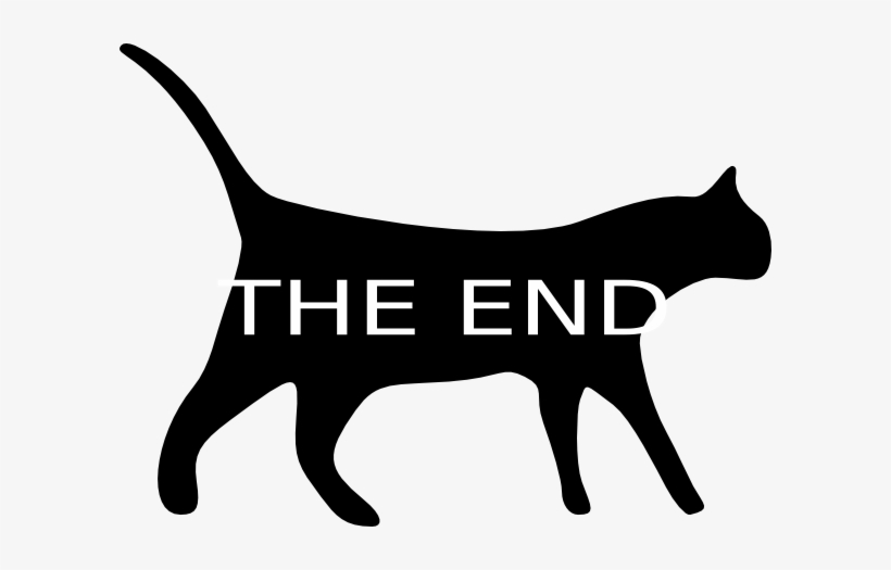 End Kitty Cat Png - End Clipart Free - Free Transparent PNG Download ...