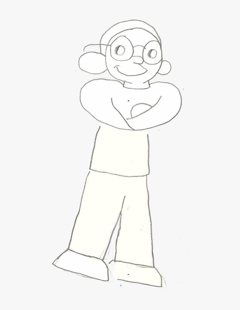 Random Guy - Sketch - Free Transparent PNG Download - PNGkey