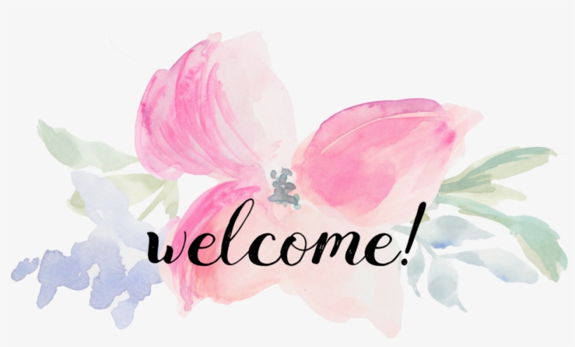Transparent Welcome Header Clip Art Free Stock - Welcome Watercolor ...