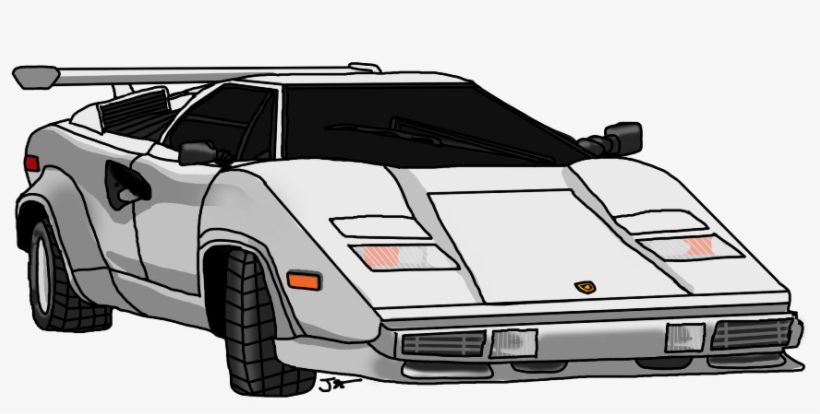 Lamborghini Countach - Free Transparent PNG Download - PNGkey