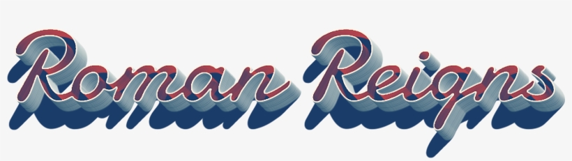 Roman Reigns 3d Letter Png Name - Calligraphy - Free Transparent PNG ...